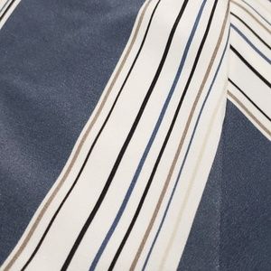 St. John | Tops | St John Satin Stripe Shell Silk Blend Tank Blouse ...